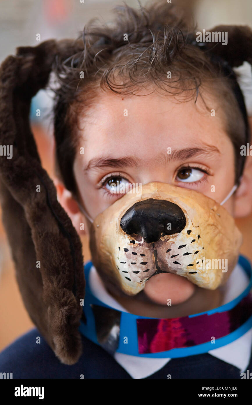 Dog in mask hi-res stock photography and images - Alamy