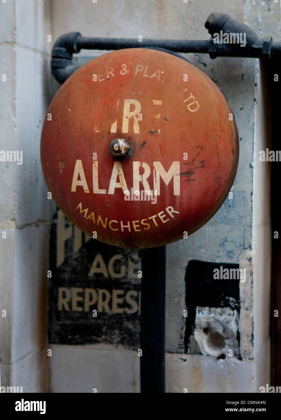 Old alarm bell Stock Photo - Alamy