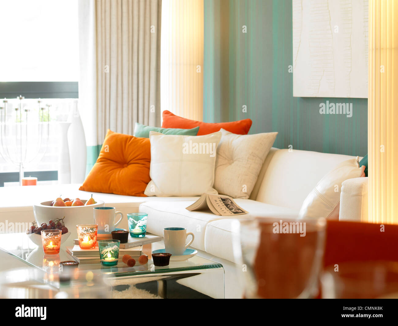 Lounge coffee table Stock Photo - Alamy