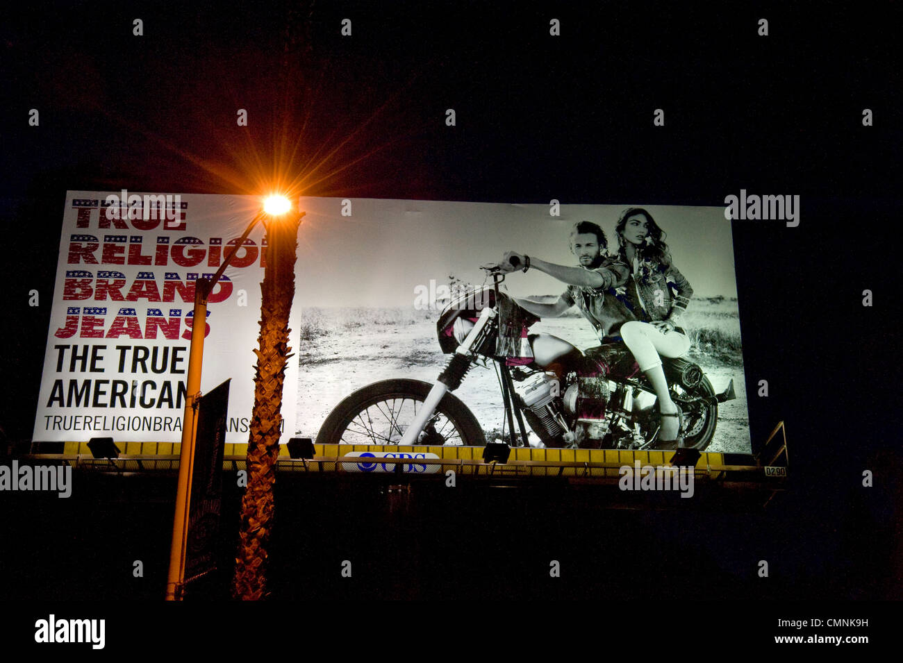 True Religion Brand Jeans billboard on the Sunset Strip Stock Photo - Alamy
