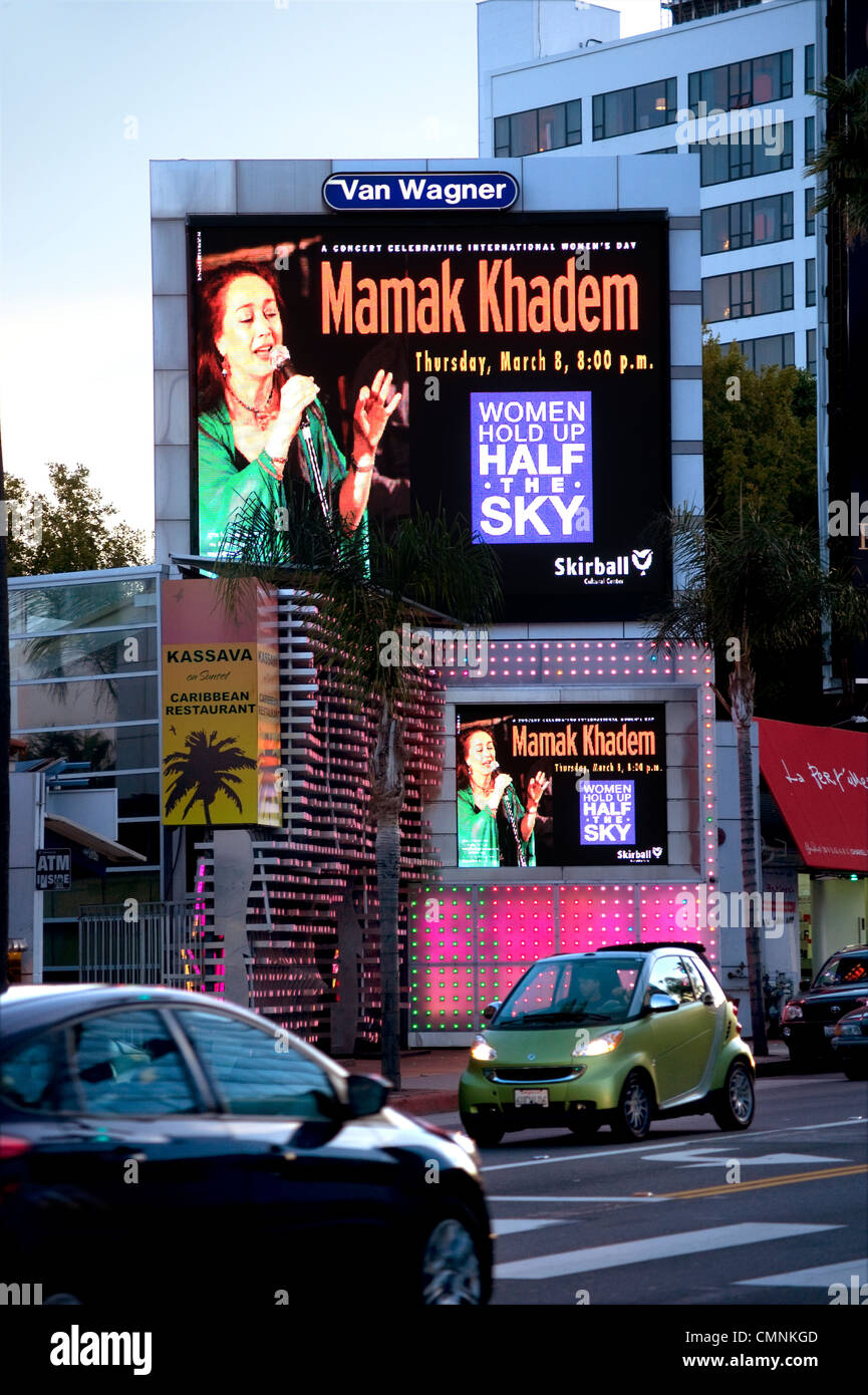 Electronic billboard hi-res stock photography and images - Alamy