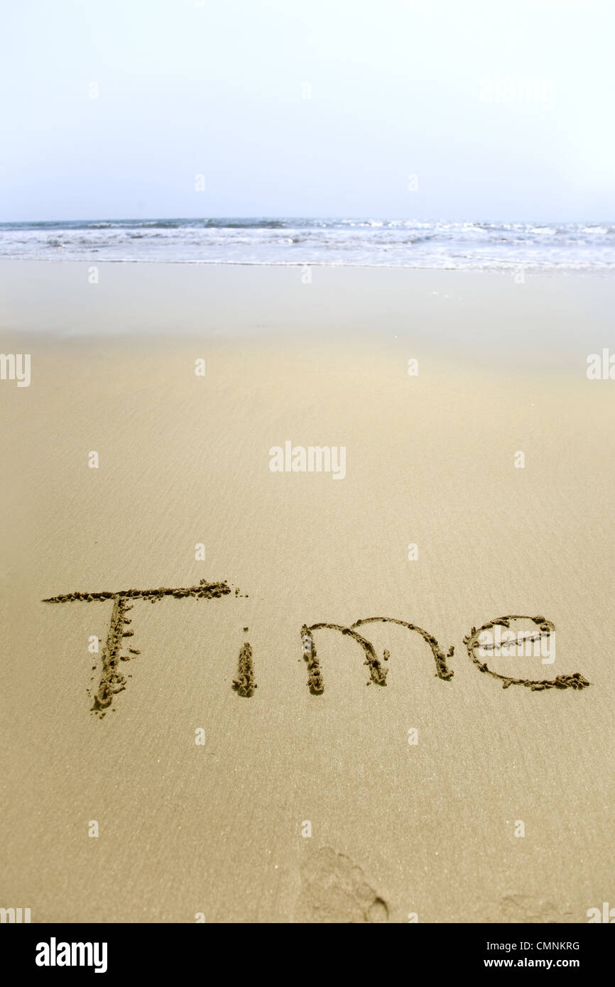 Word summer hand written hi-res stock photography and images - Alamy