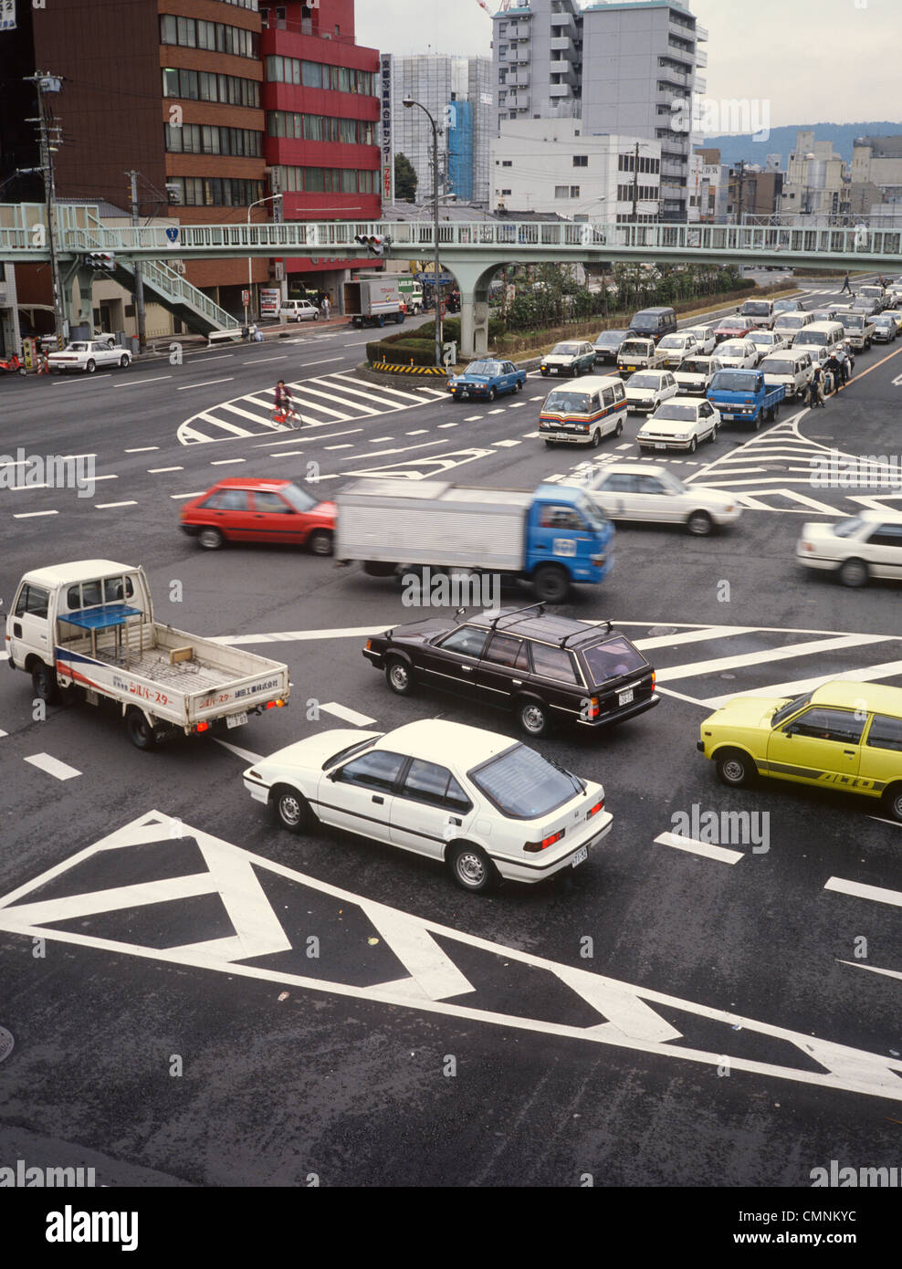 Japan Kyoto Traffic Stock Photo - Alamy