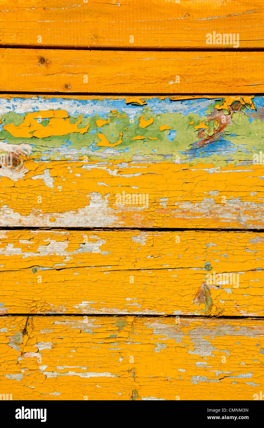 old painted boards background and texture Stock Photo - Alamy