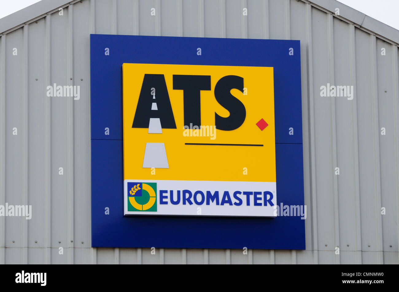 ATS Euromaster Sign, Cambridge, England, UK Stock Photo - Alamy