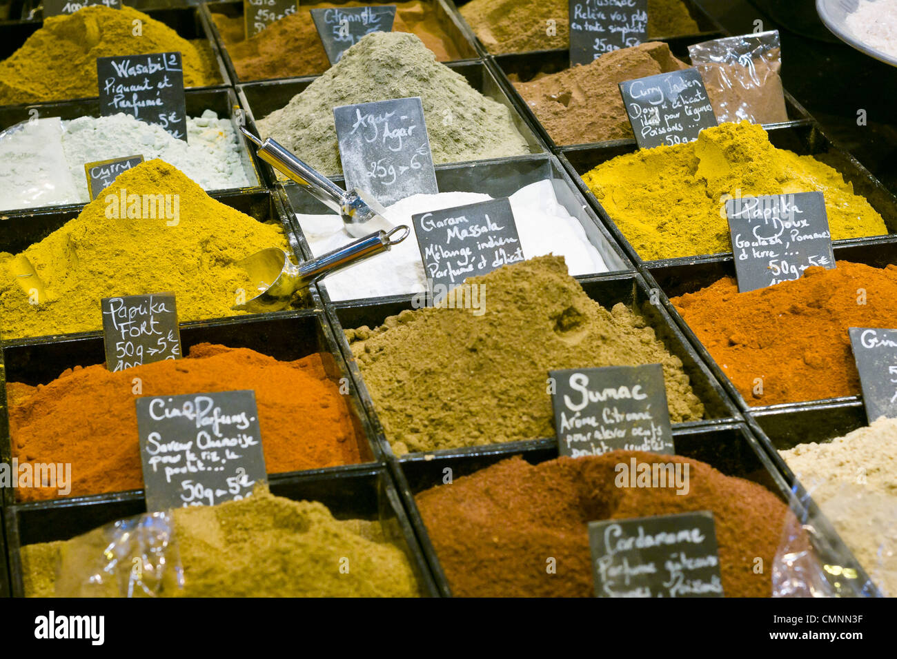 spices booth International Tourism Show 2012 Paris Stock Photo - Alamy