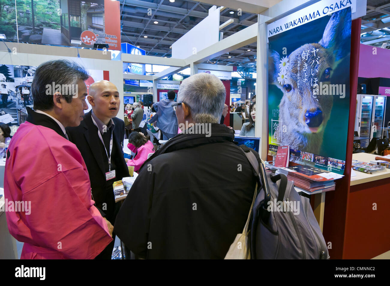 Japan booth travel International Tourism Show 2012 Paris Stock Photo ...
