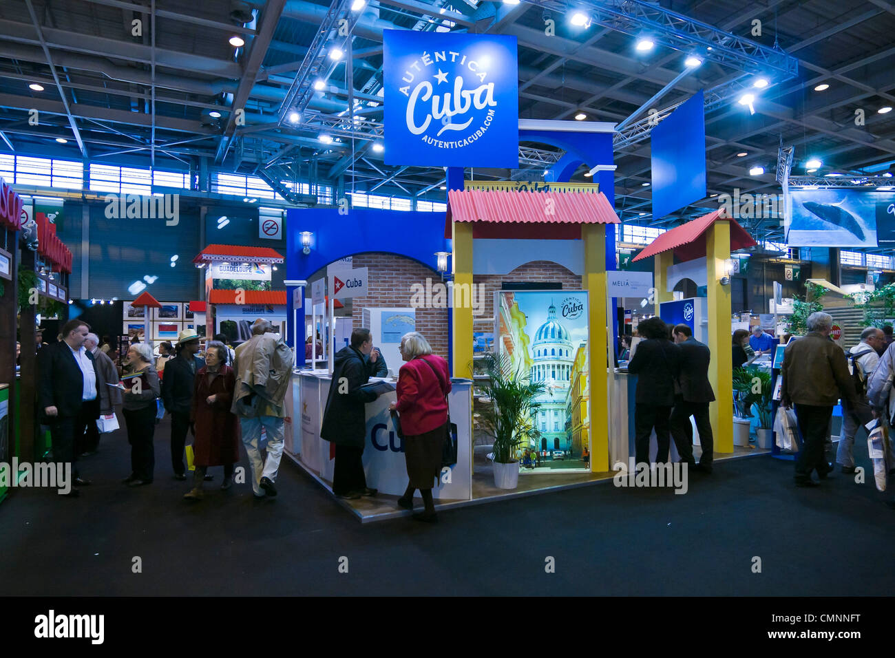 Cuba booth International Tourism Show 2012 Paris Stock Photo - Alamy