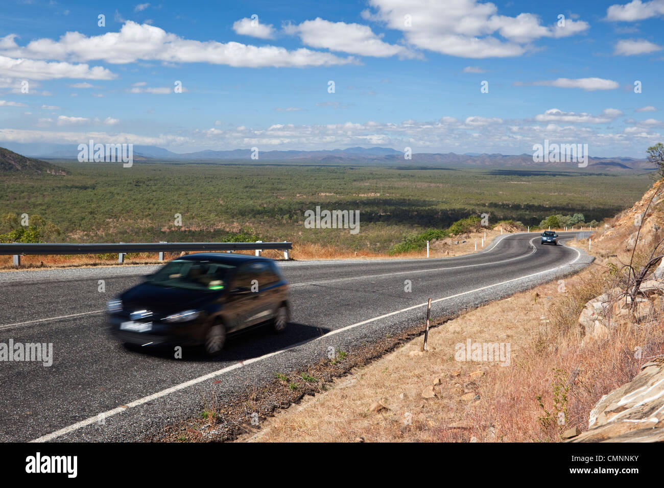 View along Peninsula Development Road at Desailly Range lookout, near ...