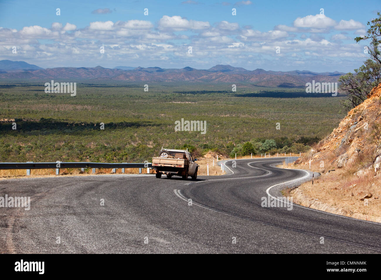 View along Peninsula Development Road at Desailly Range lookout, near ...
