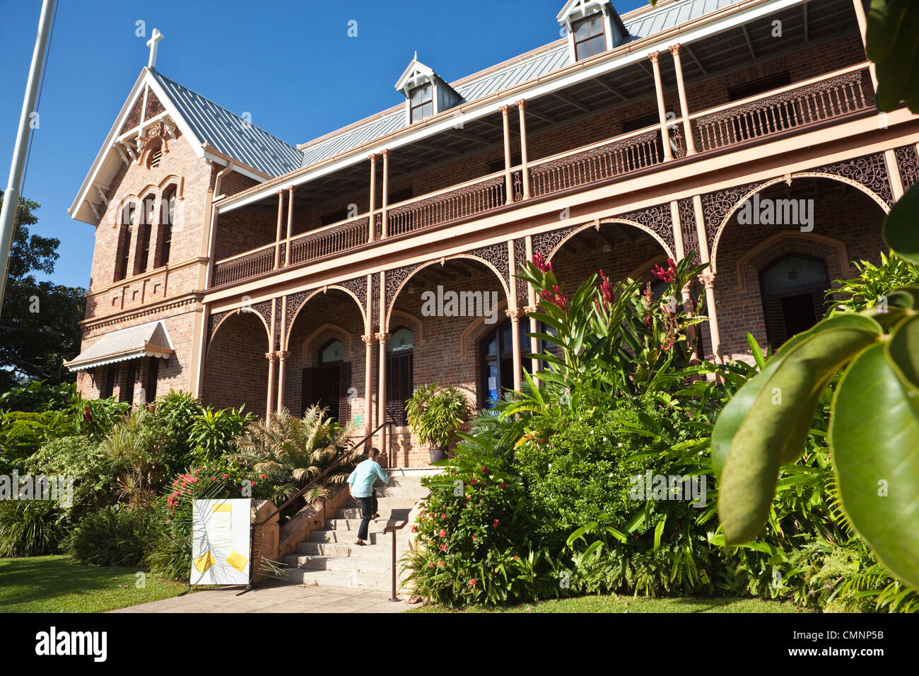 The James Cook Museum. The historic building was built in 1889 as a ...