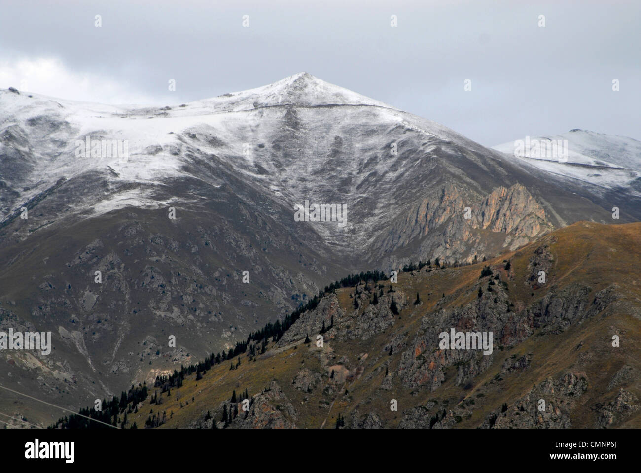Scene of the Kackar mountains in Turkey Stock Photo - Alamy