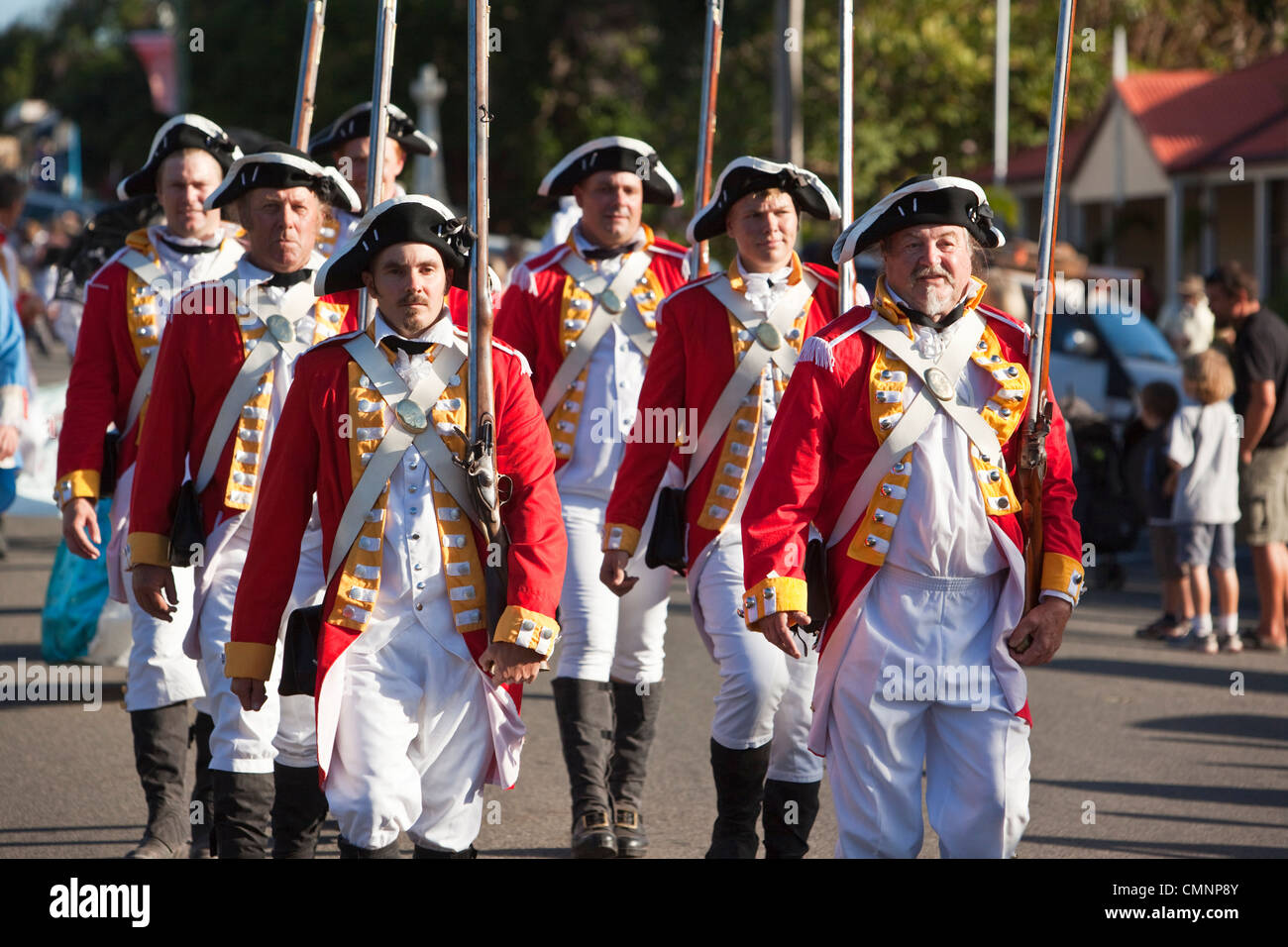 Parade along Charlotte Street during Cooktown Discovery Festival ...