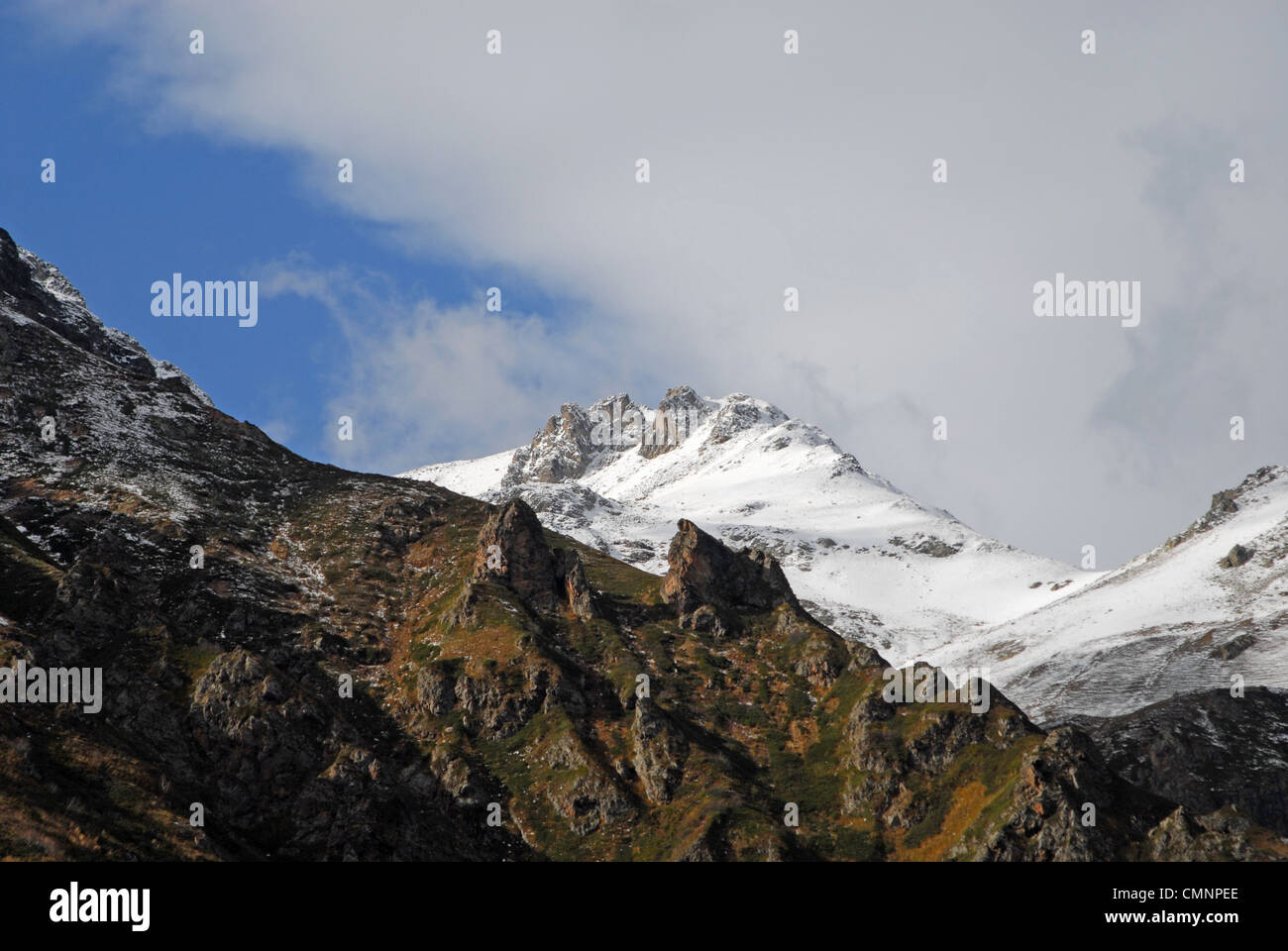 Scene of the Kackar mountains in Turkey Stock Photo - Alamy