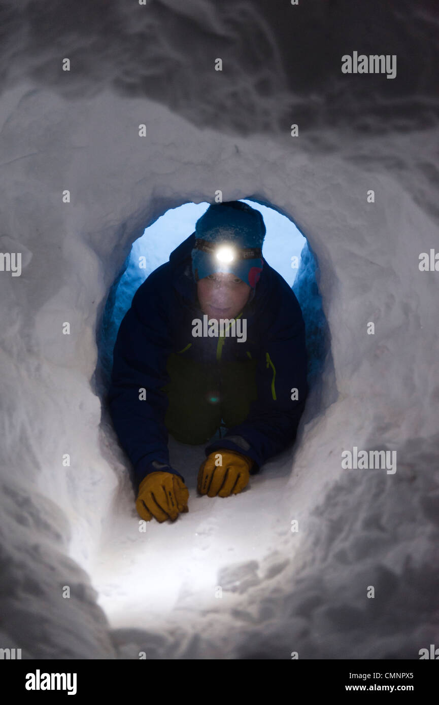 Snow Cave High Resolution Stock Photography and Images - Alamy