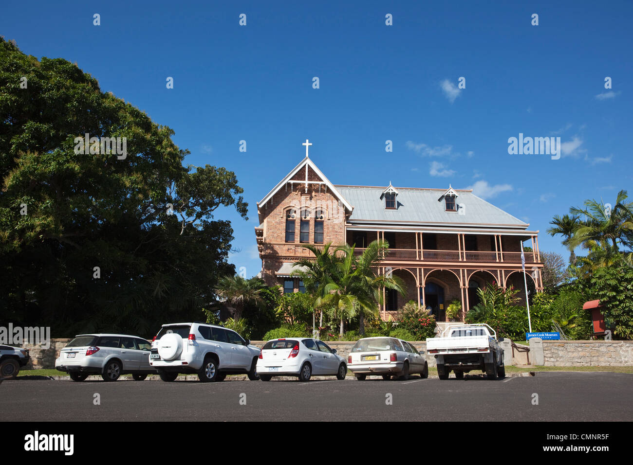 The James Cook Museum. The historic building was built in 1889 as a ...