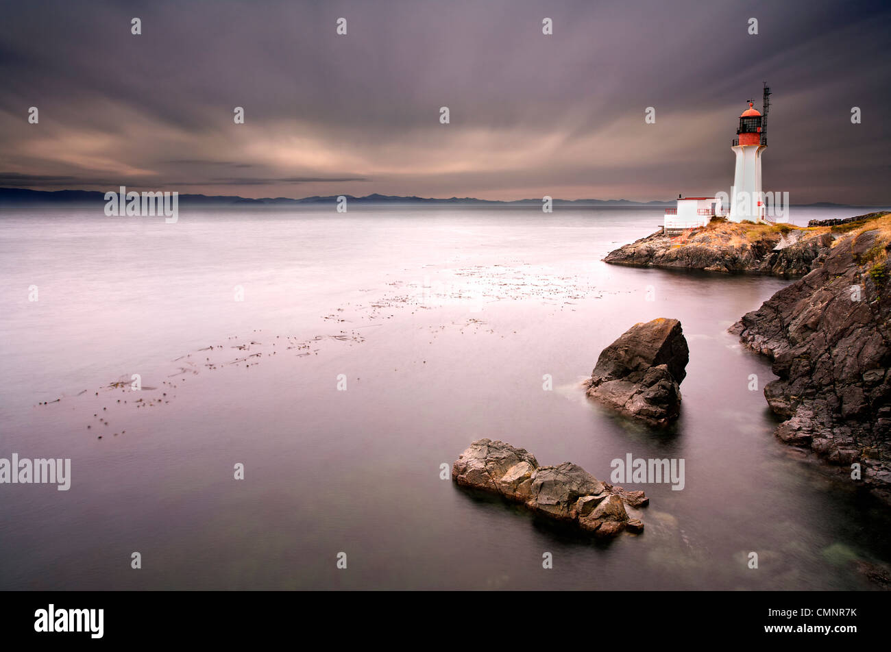 Sheringham Point Lighthouse, Shirley, Vancouver Island, British ...