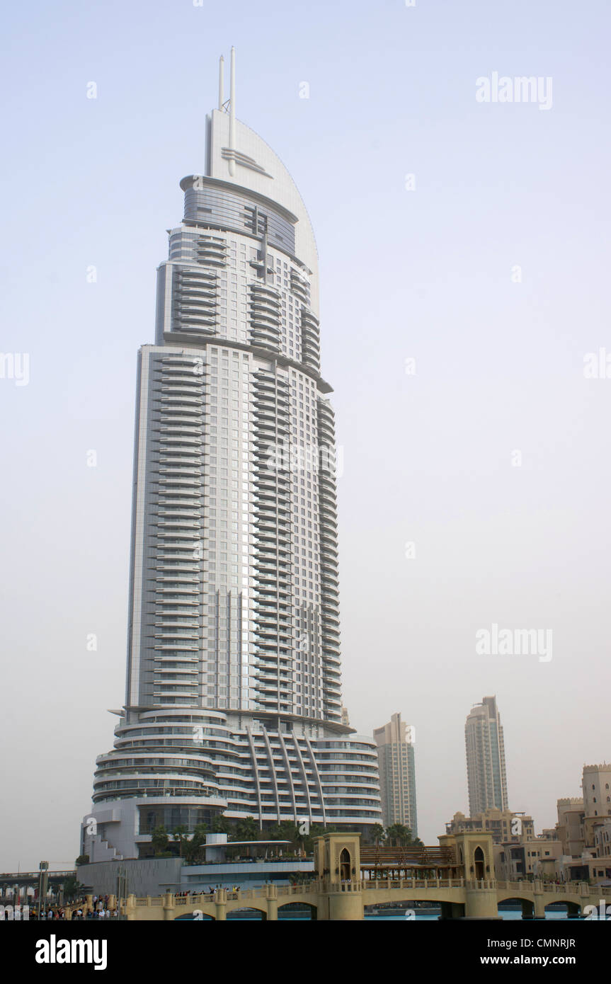 The Address Downtown Dubai city skyscraper, United Arab Emirates Stock ...