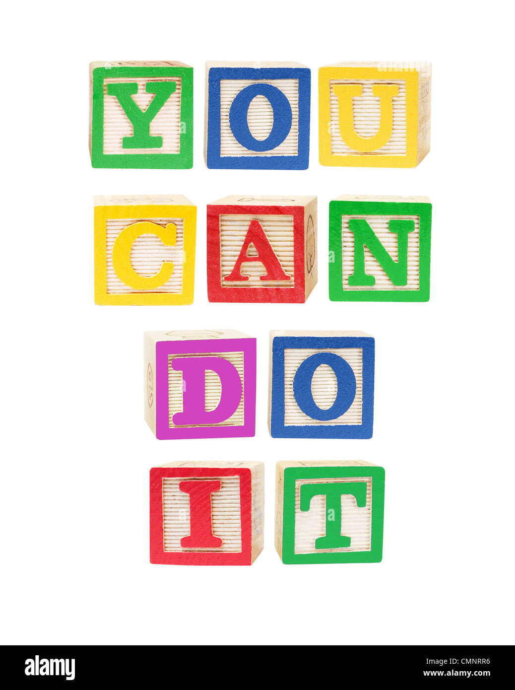 Alphabet Blocks with Inspiration Concept Stock Photo - Alamy