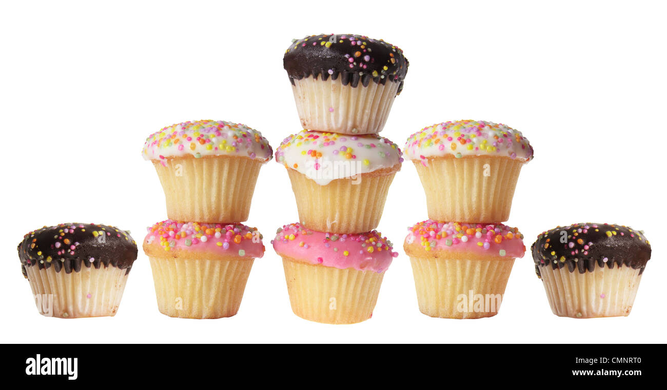 Stacked cupcakes hi-res stock photography and images - Alamy
