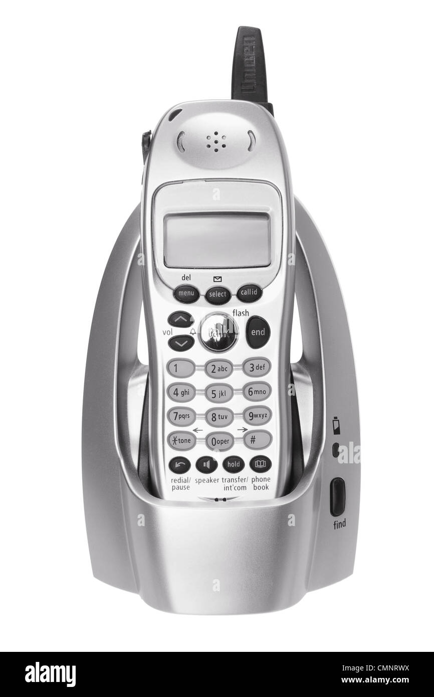 Cordless phone cradle hi-res stock photography and images - Alamy