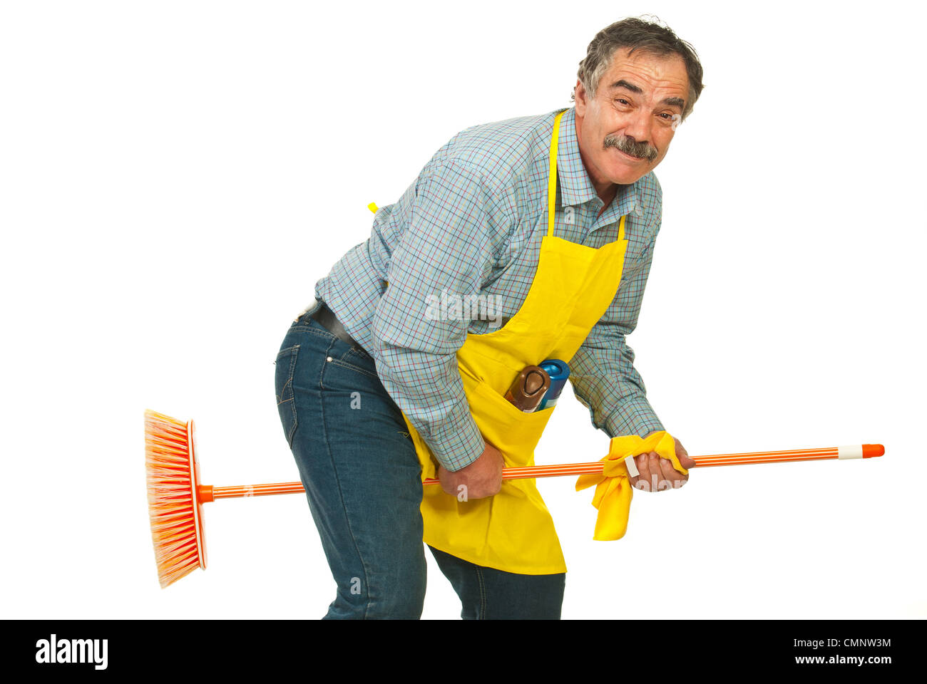 Riding on broom hi-res stock photography and images - Alamy