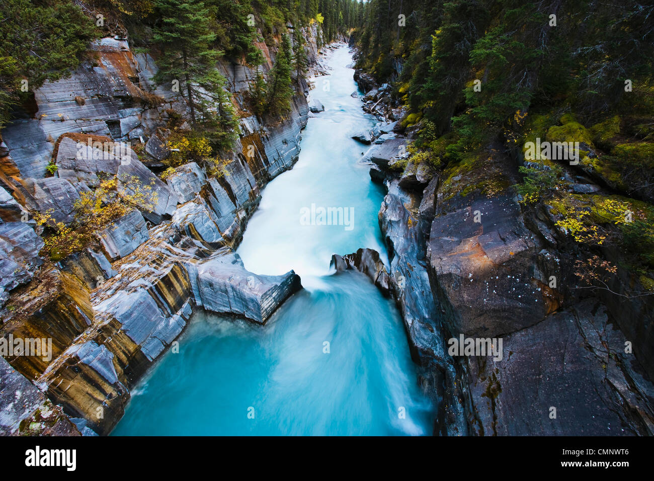 Numa Falls, Kootenay National Park, British Columbia Stock Photo - Alamy
