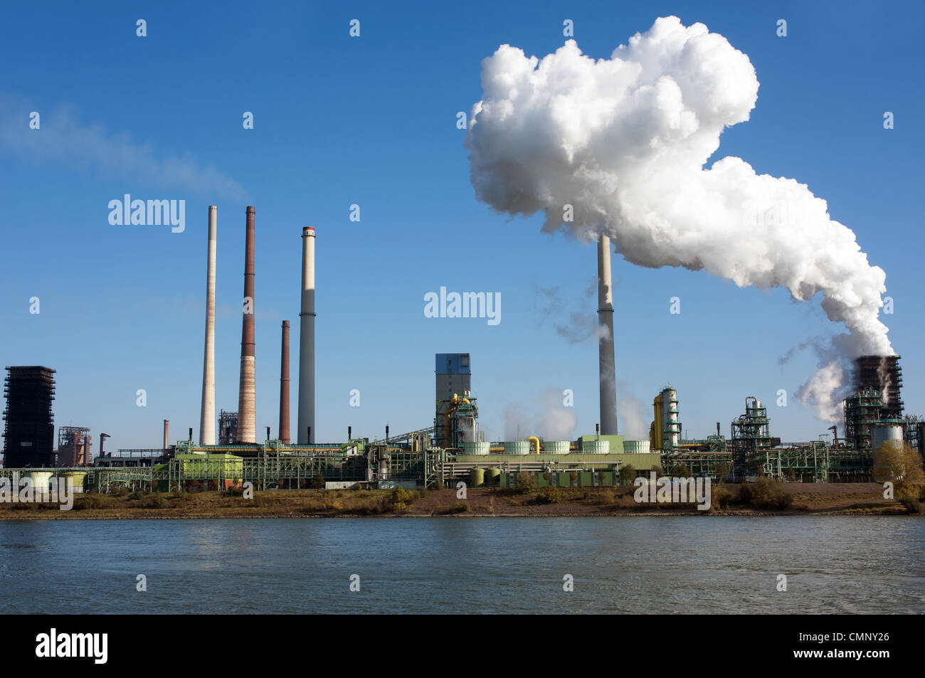 Steel factory Germany Stock Photo - Alamy