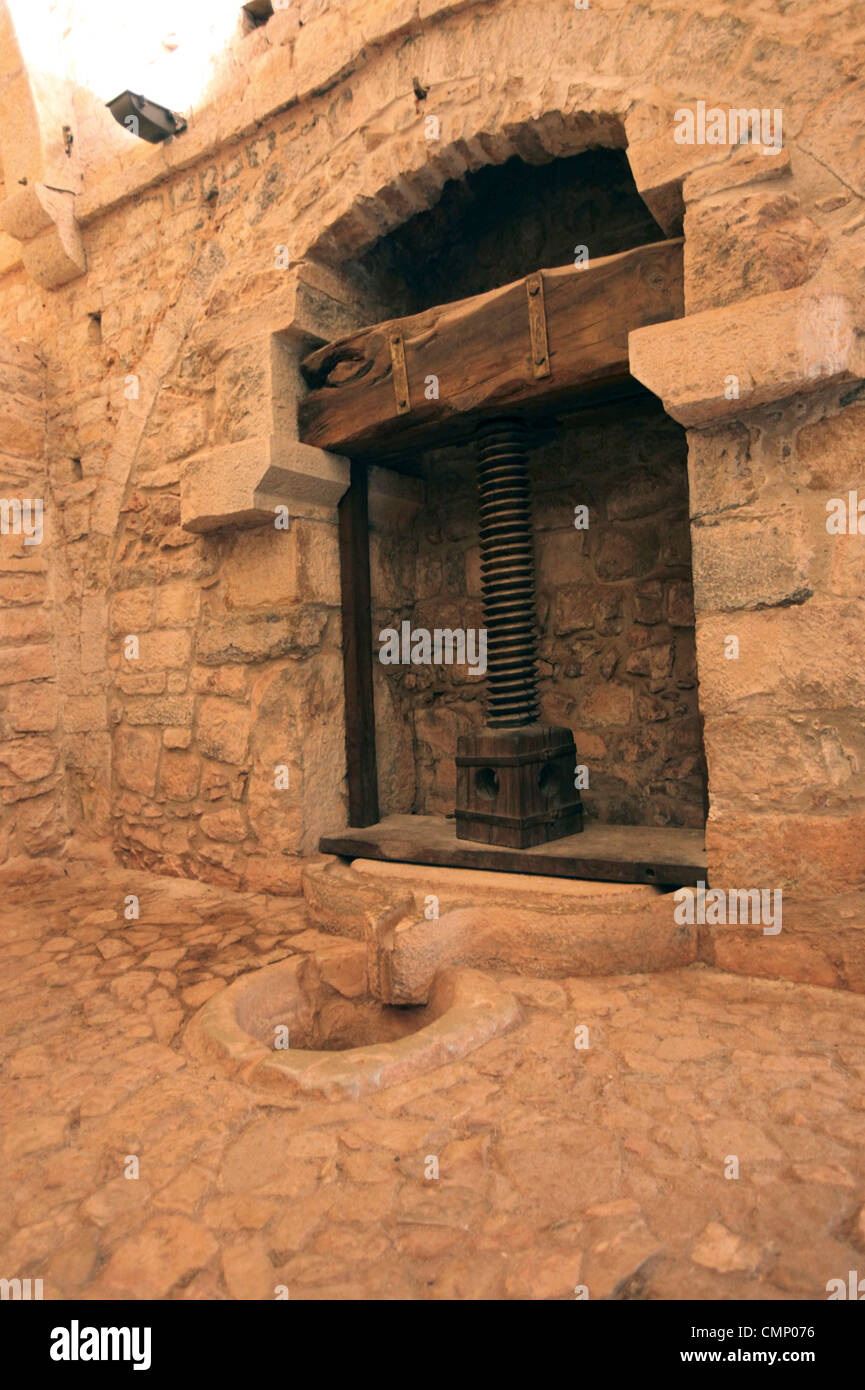 Ancient wine press hi-res stock photography and images - Alamy