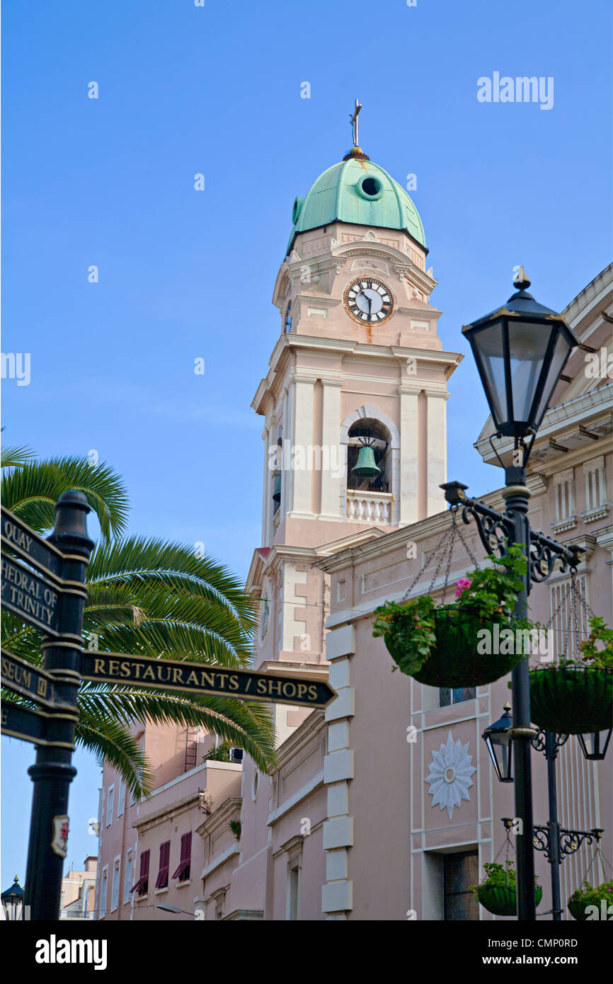 Cathedral of St Mary the Crowned, Rock of Gibraltar Stock Photo - Alamy