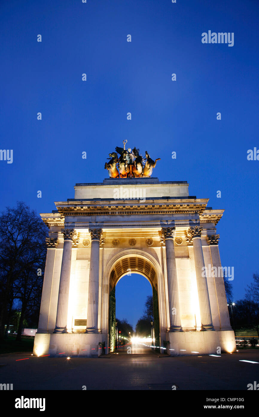 The Wellington Arch( also known as Constitution Arch) is a triumphal ...