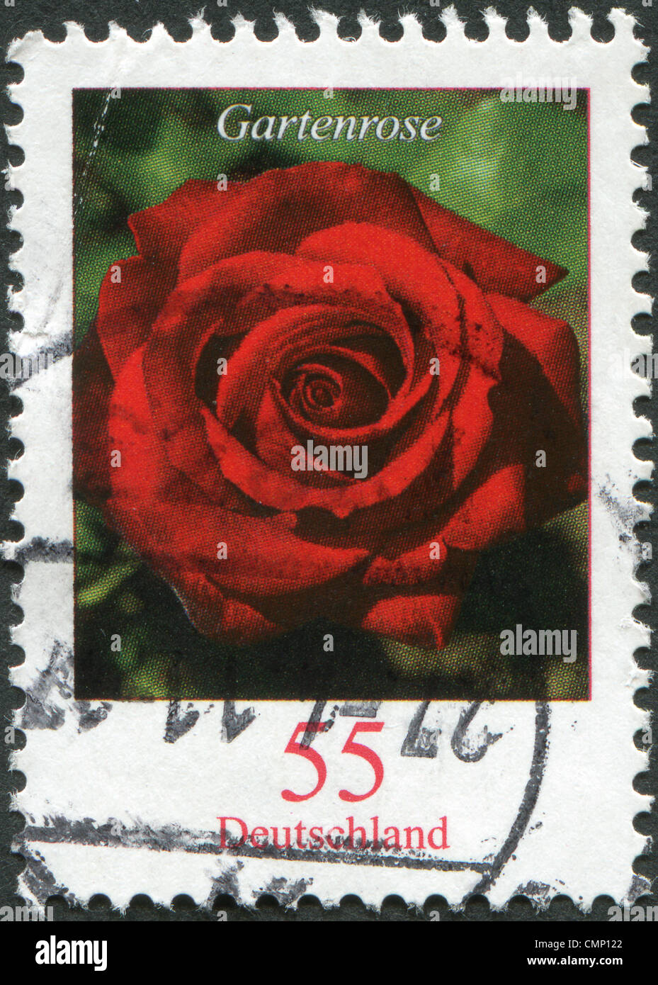 GERMANY - CIRCA 2008: A stamp printed in Germany, flower shows, garden ...