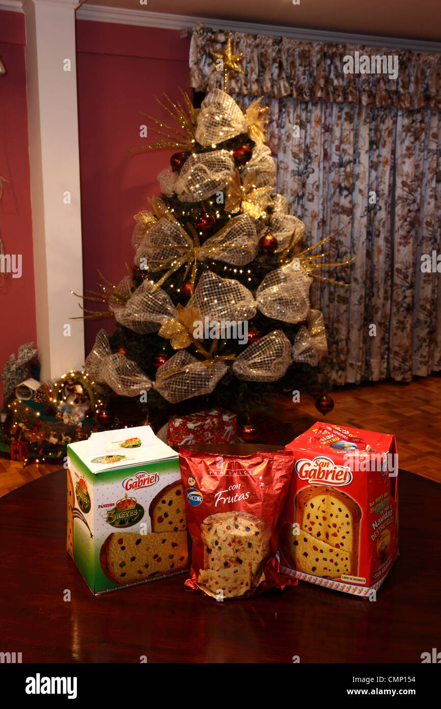 Varieties of paneton ( an Italian fruit bread popular at Christmas in ...