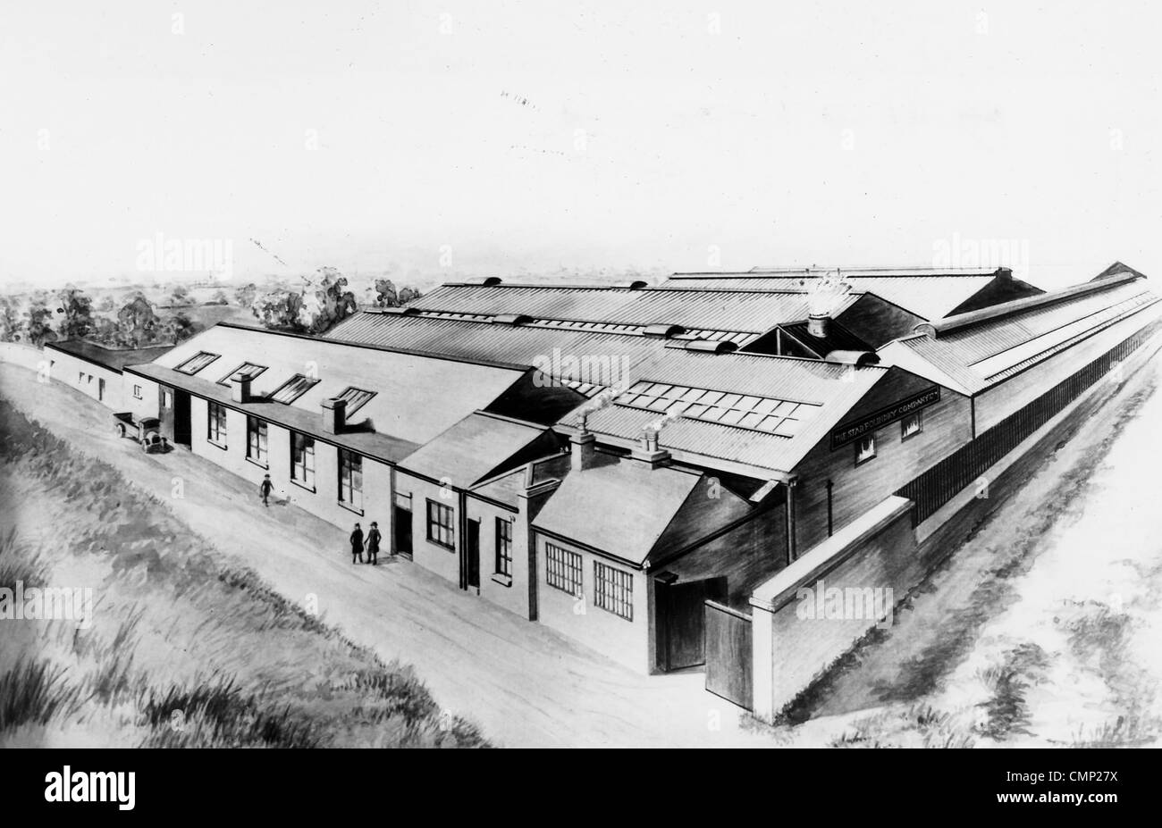 Foundry Building, The Star Foundry Company, Bilston, late 20th cent ...