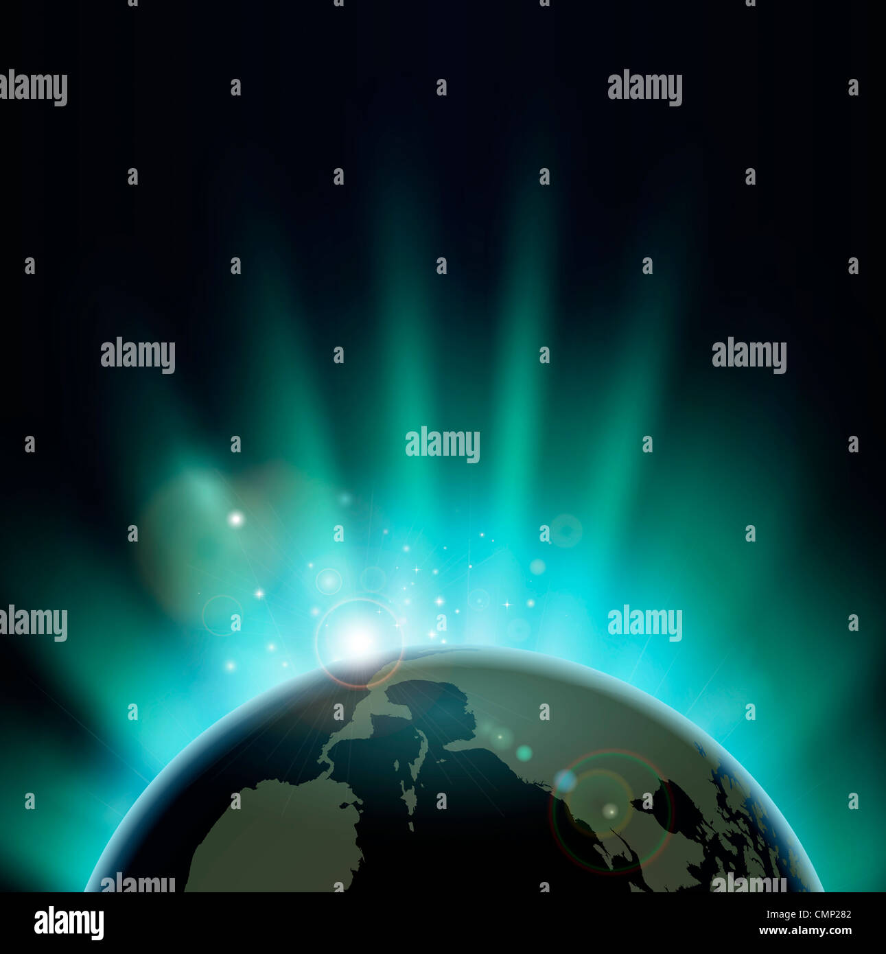 Light rays of the setting sun hi-res stock photography and images - Alamy