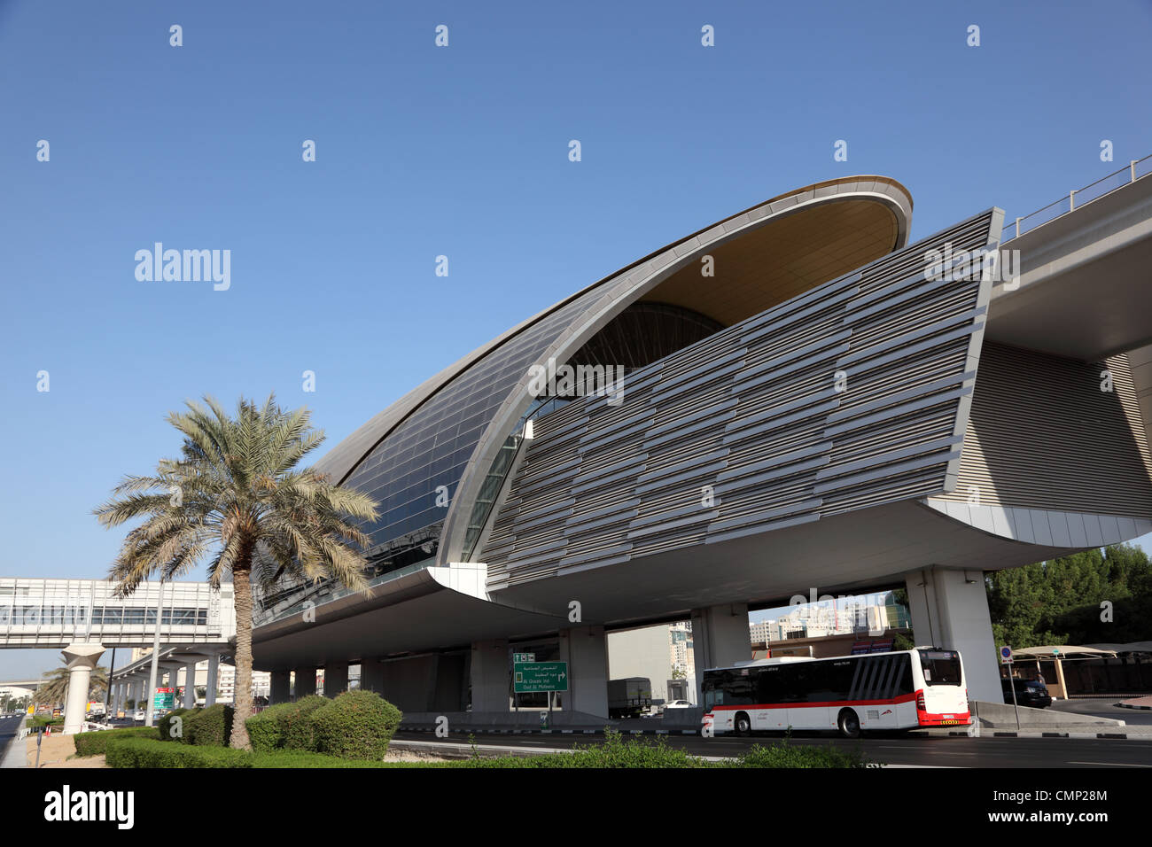 Dubai metro station hi-res stock photography and images - Alamy