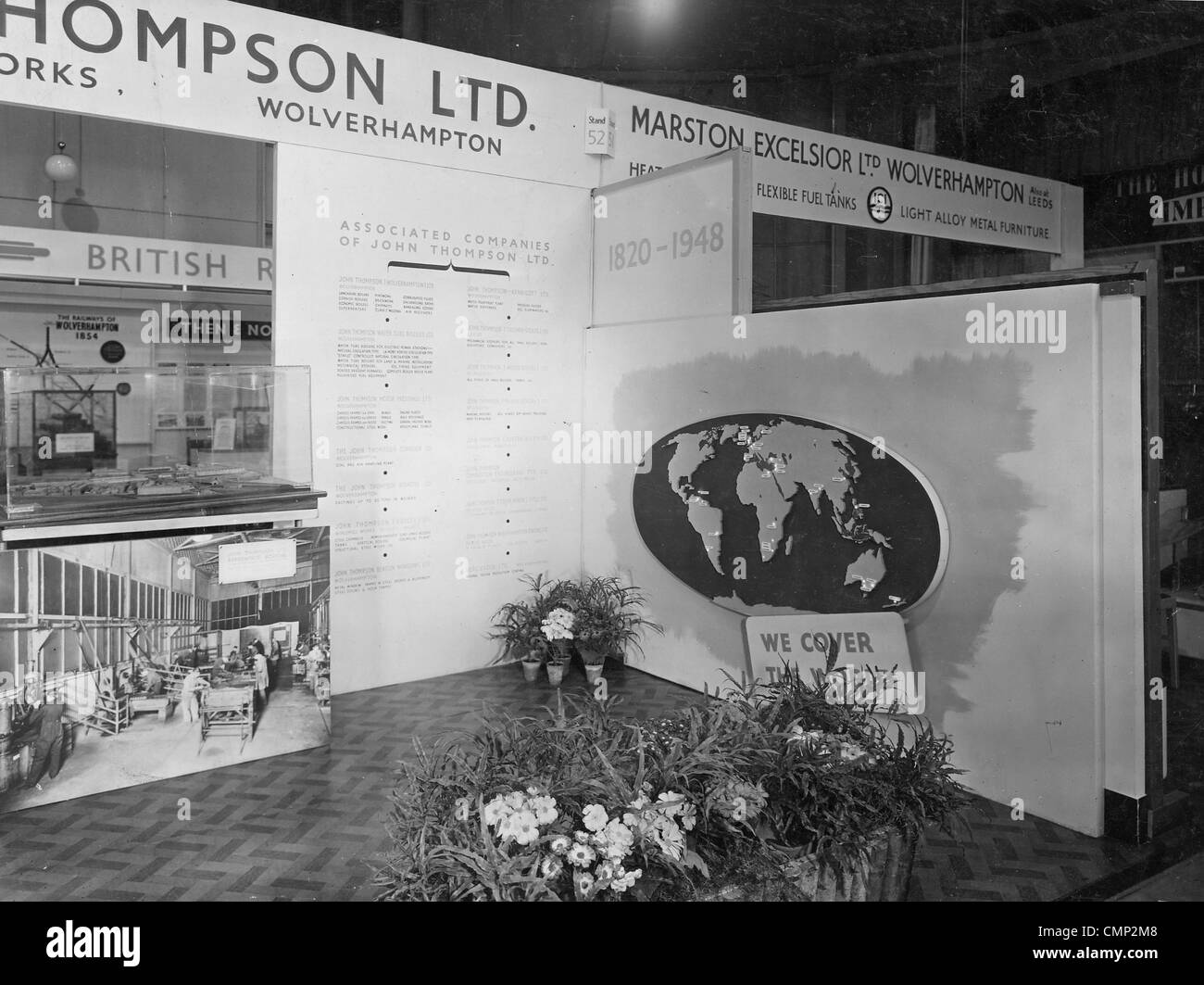 Exhibition, John Thompson (Wolverhampton) Ltd., Wolverhampton, 1948 ...