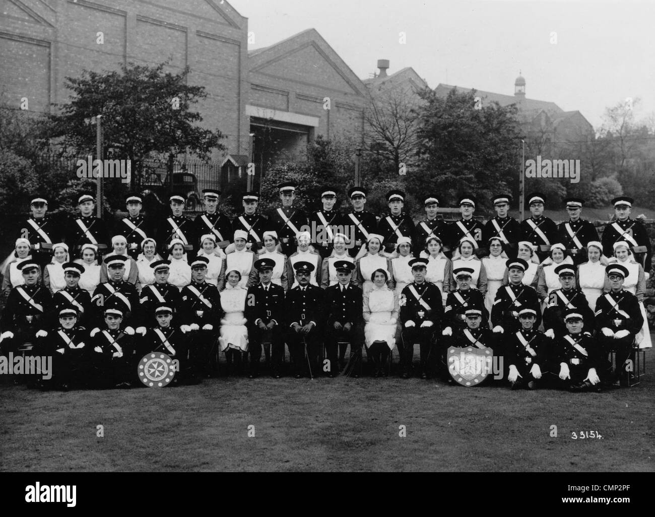 St. John's Ambulance Brigade, GKN Sankey, Wolverhampton, 1940s. The ...