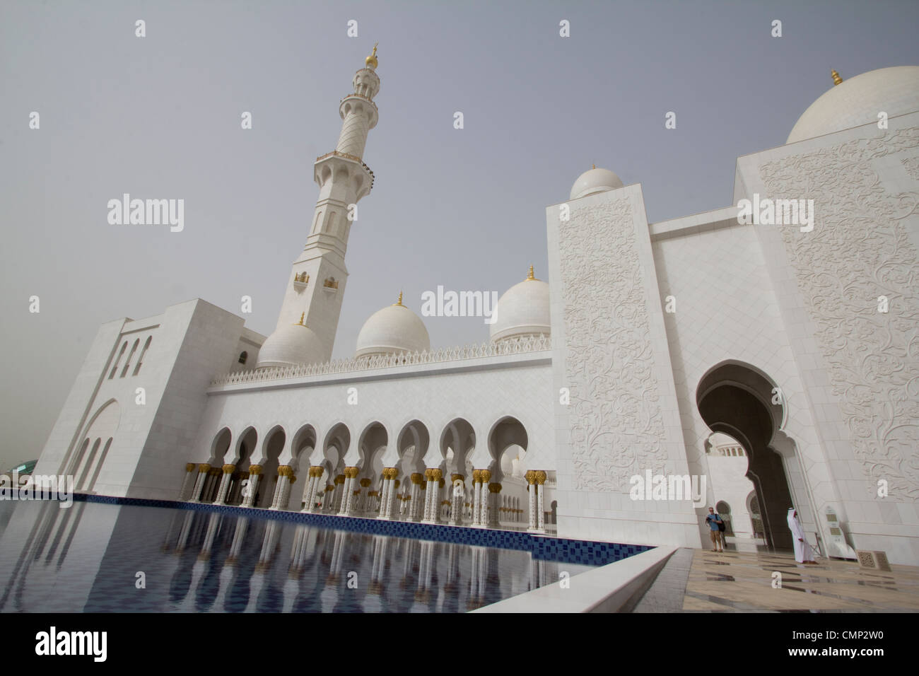 United Arab Emirates, Abu Dhabi – The majestic Sheikh Zayed Grand ...