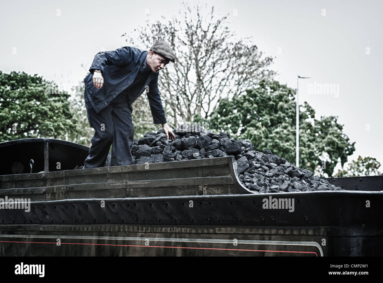 Coal tender hi-res stock photography and images - Alamy