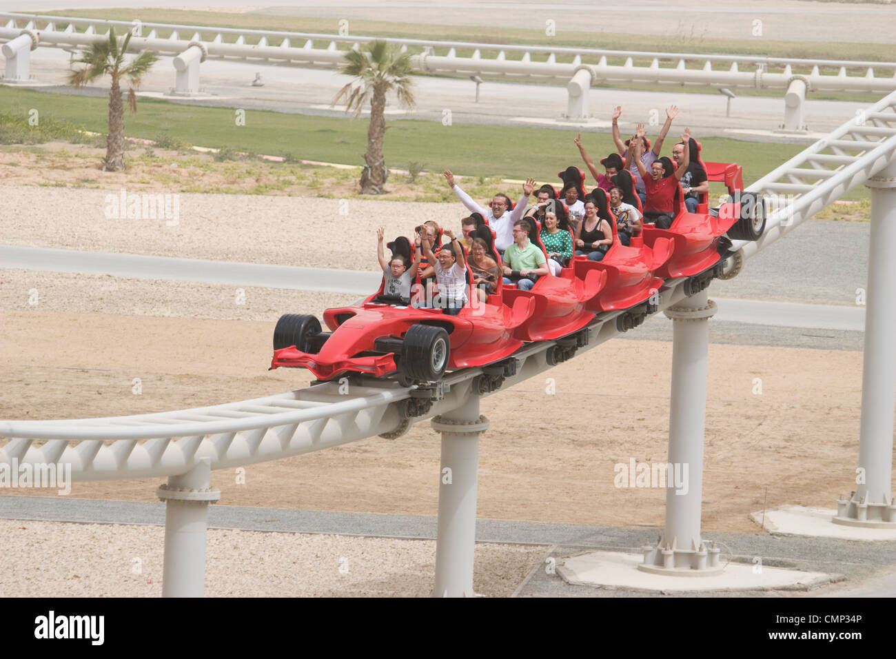 Formula rossa ride abu dhabi hi-res stock photography and images - Alamy