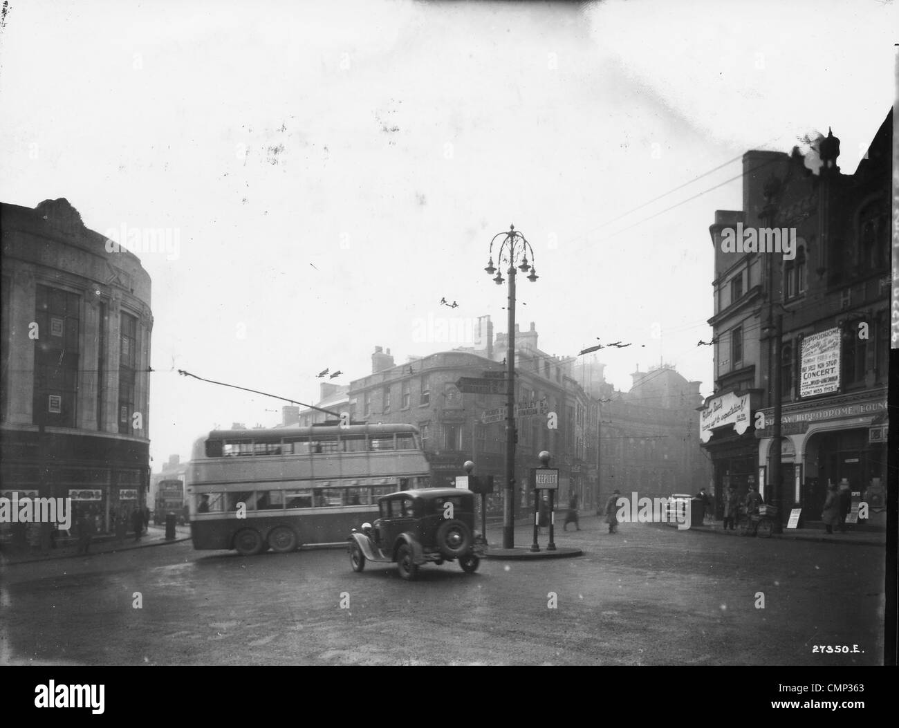 Trolleybus, Queen Square, Wolverhampton, Early 20th cent. A ...