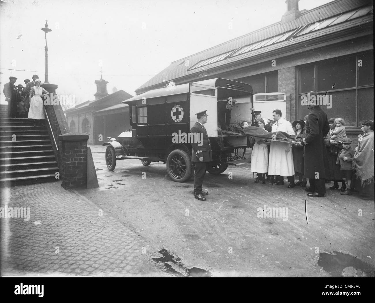 Police Ambulance, Wolverhampton, Early 20th cent. A Wolverhampton ...