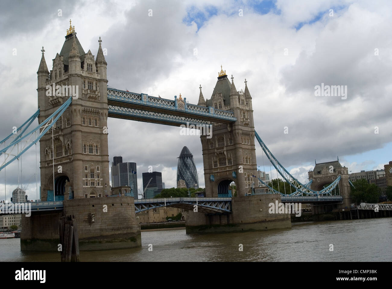 Tower Bridge at the Thames by day Stock Photo - Alamy