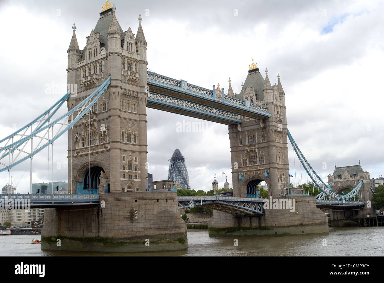 Tower Bridge at the Thames by day Stock Photo - Alamy