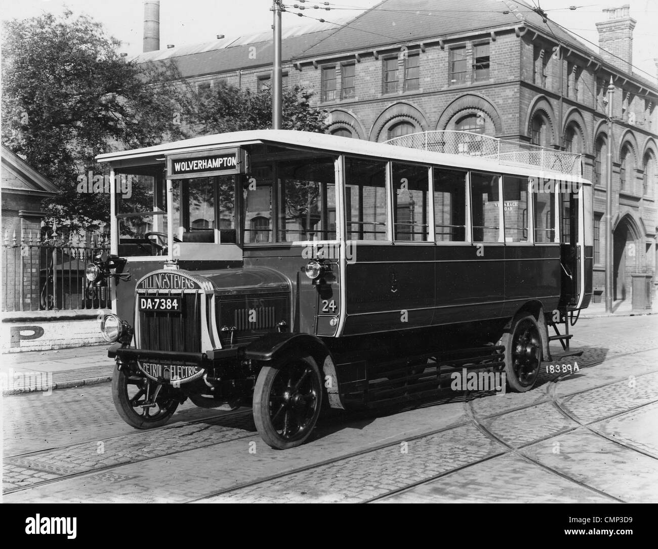 Motor Bus, Vicarage Road, Wolverhampton, 1923. A Wolverhampton ...