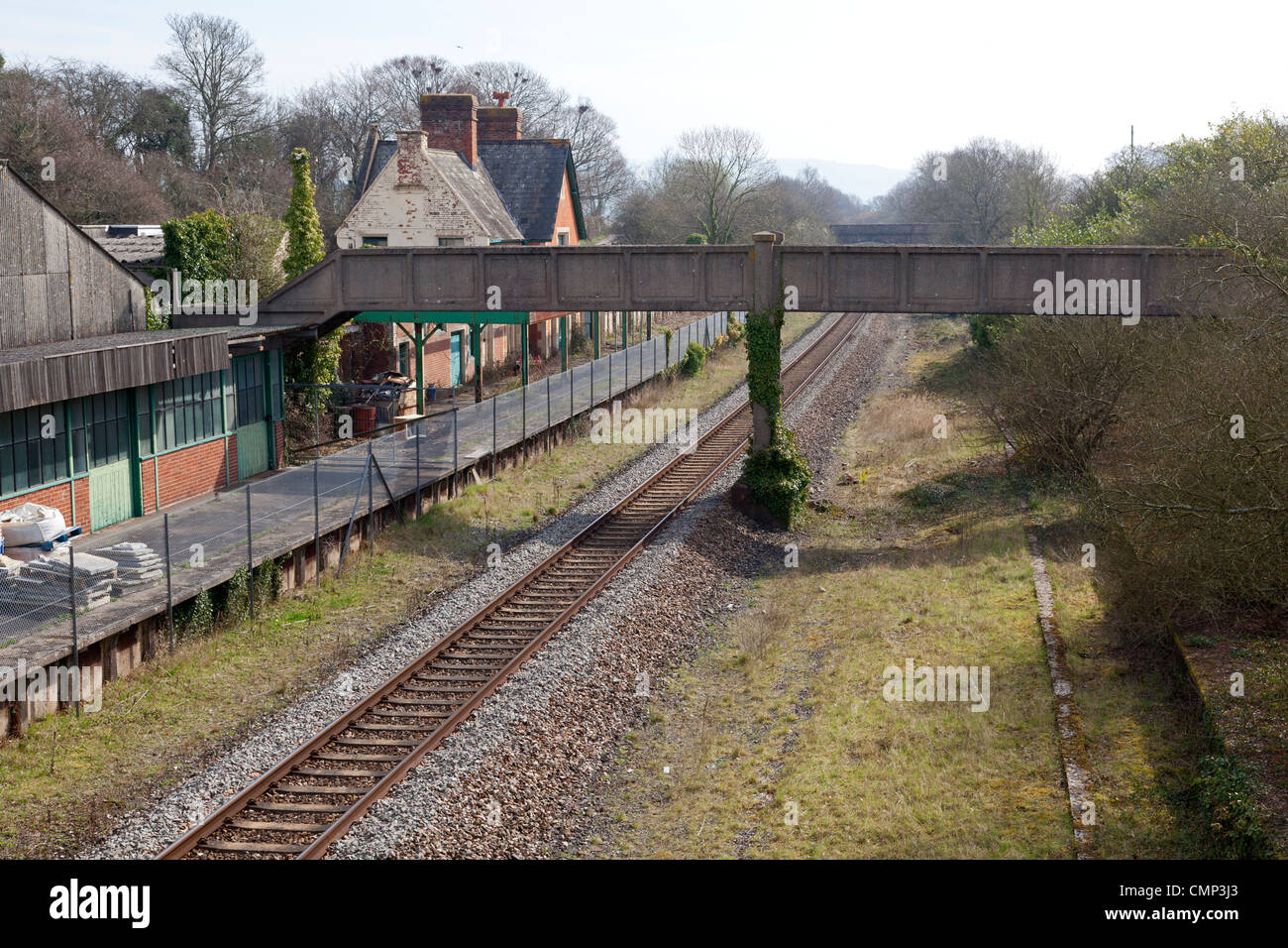 Site of former railway station on the South-West main line, Seaton ...