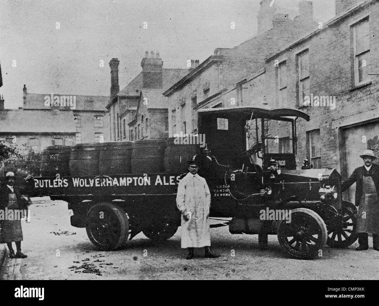 Brewery Lorry, W. Butler & Company Ltd., Wolverhampton, circa 1910. A ...
