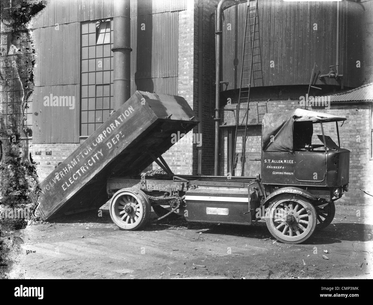 Lorry, Wolverhampton Corporation Electricity Department, Wolverhampton ...