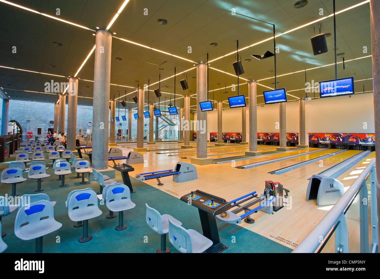 King's Bastion Leisure Center, Rock of Gibraltar Stock Photo - Alamy